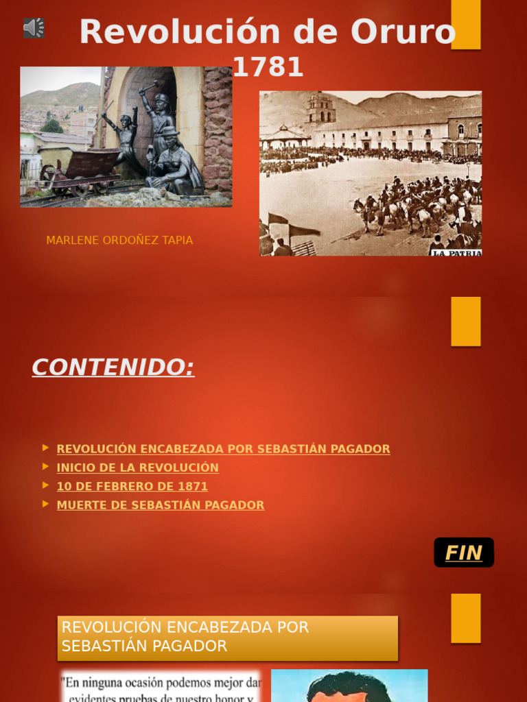 Revolución de Oruro EDITABLE | PDF