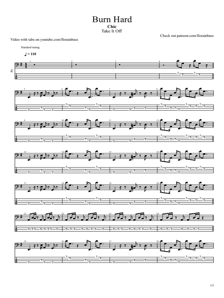 Chic - Burn Hard | PDF