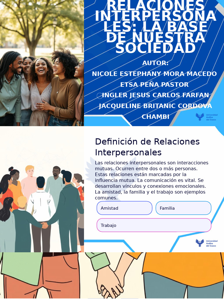 Conexión Humana en Relaciones Interpersonales | PDF | Relaciones ...
