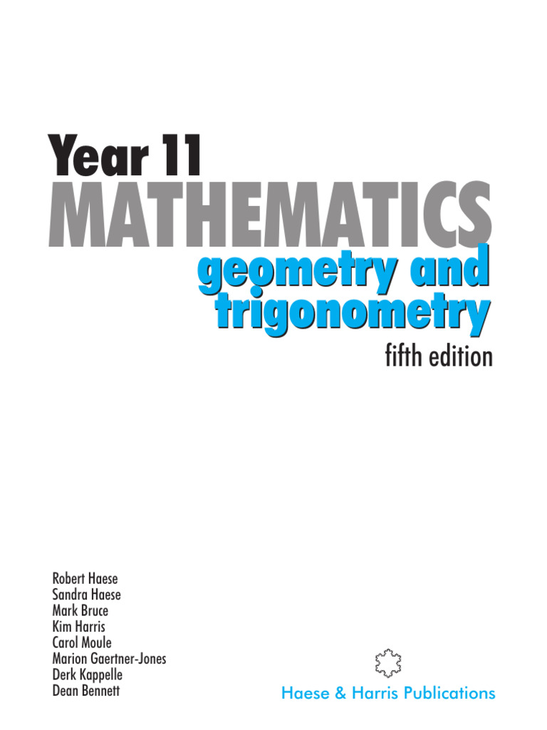 Yr11 Geom Trig | PDF | Trigonometric Functions | Trigonometry
