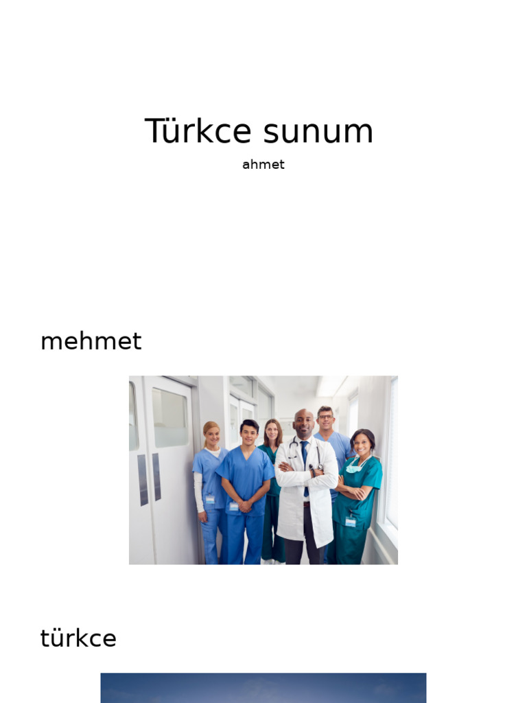Türkve Sunum | PDF
