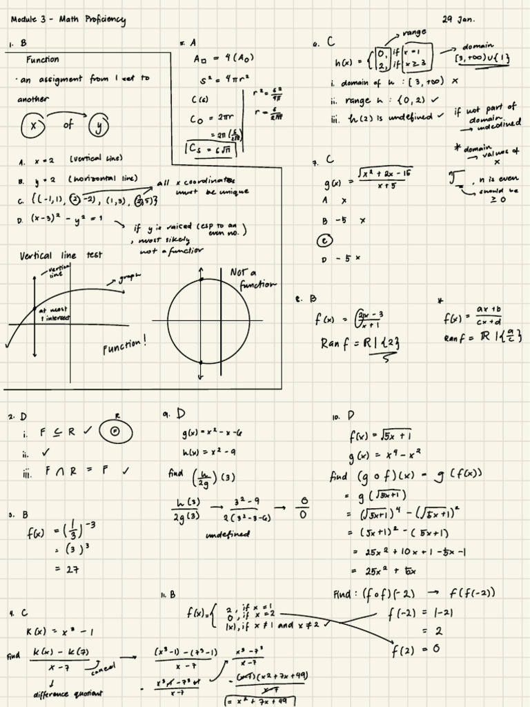 ACAD1 - Math Proficiency Module 3 and 4 | PDF | Graph Theory ...