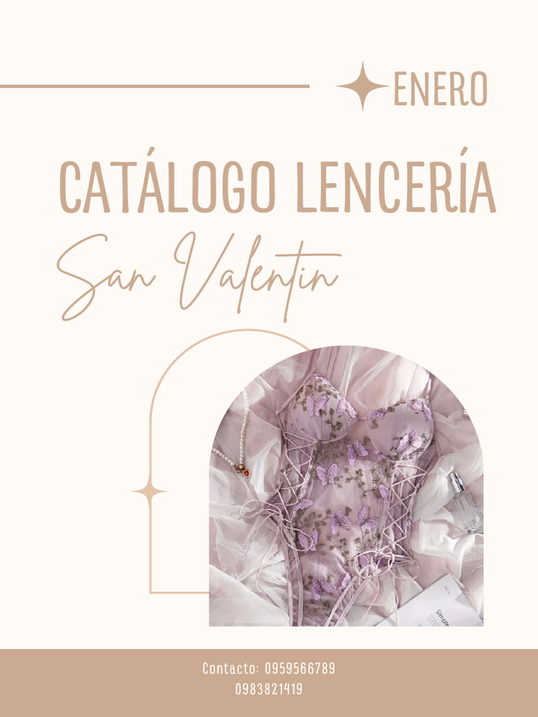 Catálogo Lencería PDF | PDF