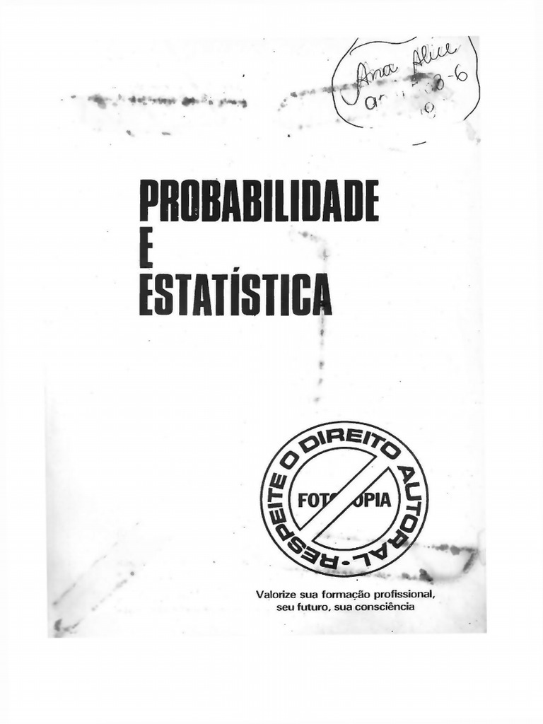 (Colecao Schaum) Murray R. Spiegel - Probabilidade e Estatã stica ...