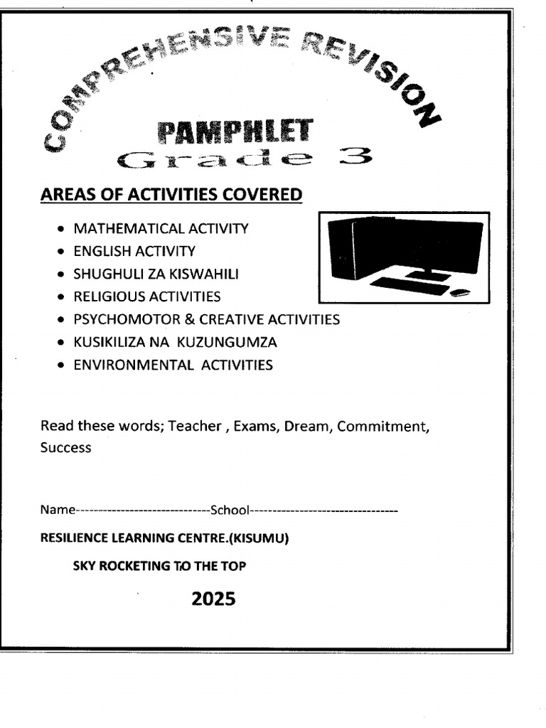 Pamplet Cover | PDF