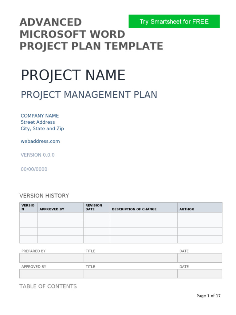 IC Advanced Microsoft Word Project Plan 11770 - WORD | PDF | Project Management | Computing