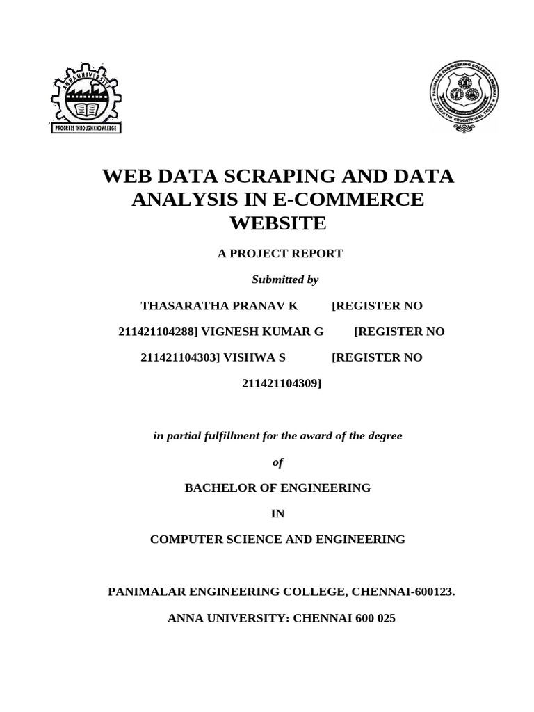 Final Rpa Report Front Page | PDF | Computing | Information Technology