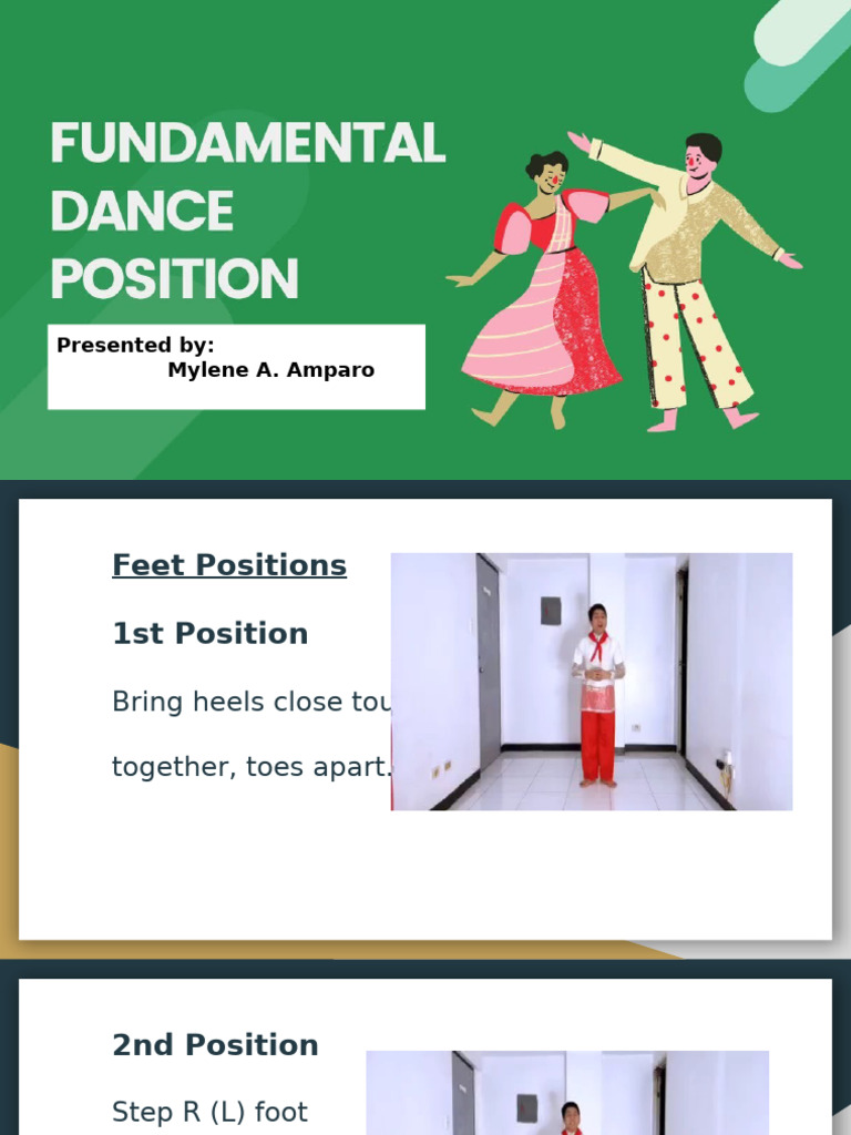 Fundamental Dance Position PART 2 | PDF