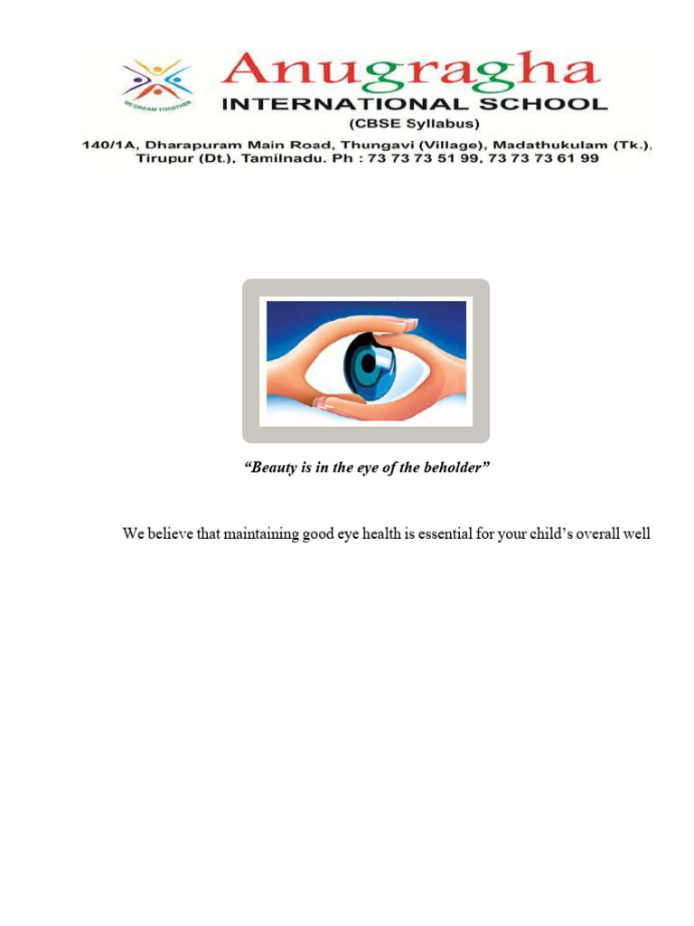 Eye Camp Circular | PDF