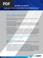 Características y Misión del SAT | PDF
