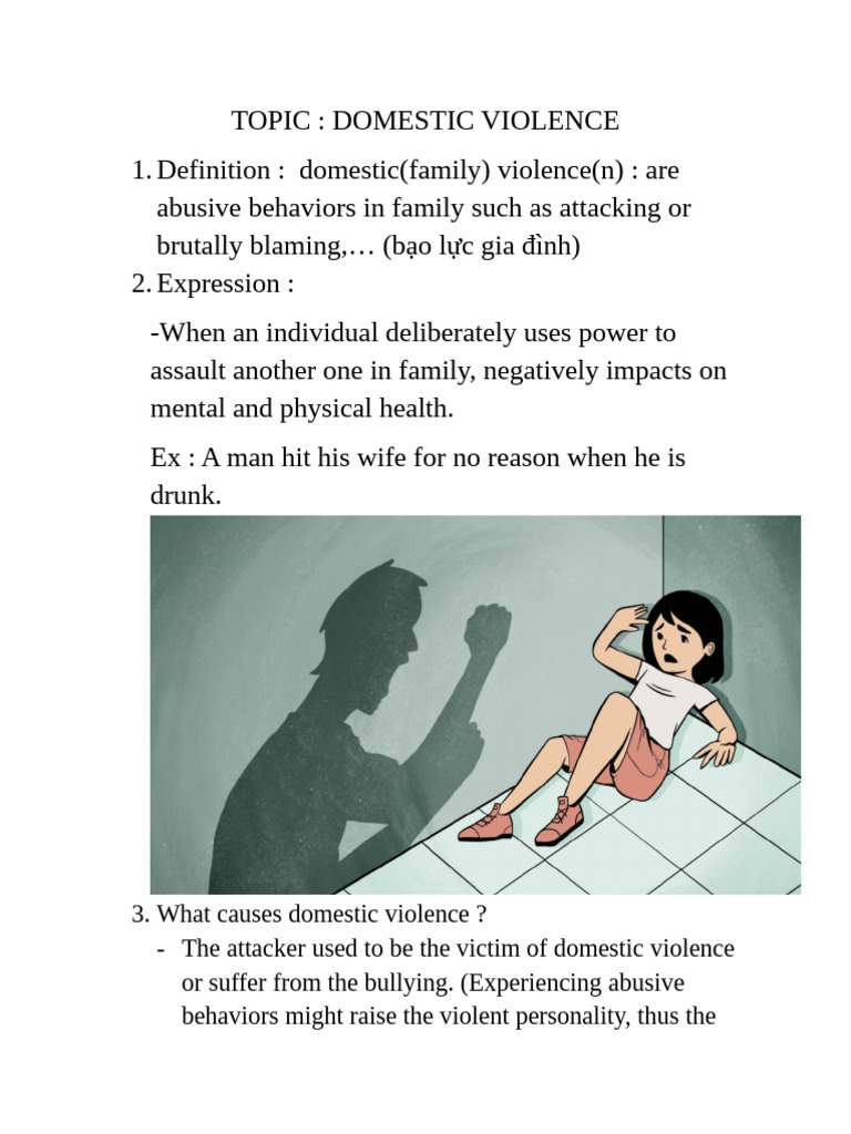 Domestic Violence | PDF