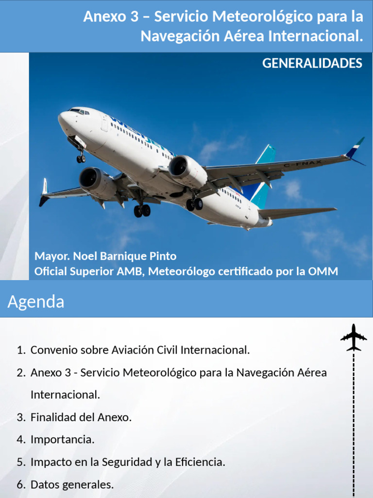 Clase - 2 Anexo 3 Oaci | PDF | Aeropuerto | Meteorología