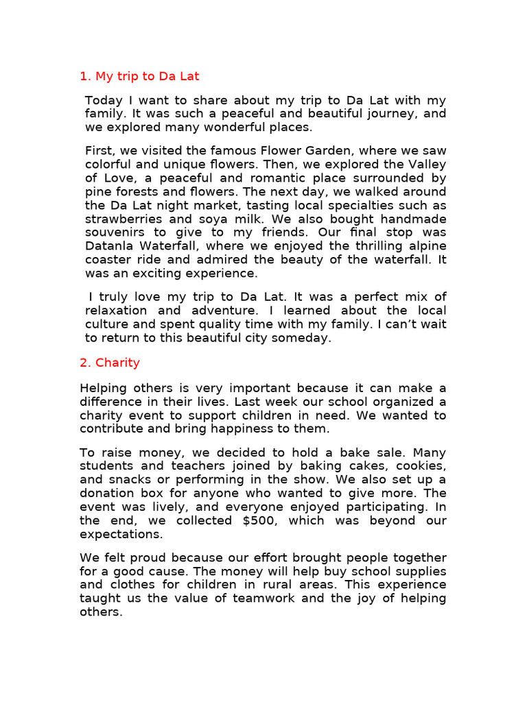 Writing - CK 1 | PDF