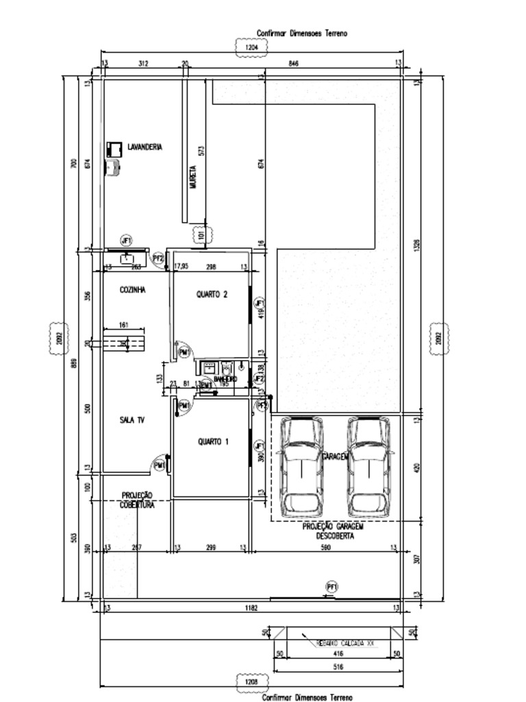 Levantamento - 1 - Jga Arquitetonico | PDF