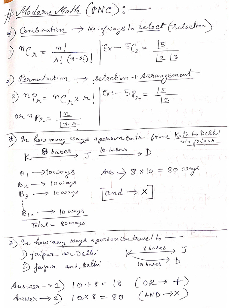 Modern Math (PNC) | PDF