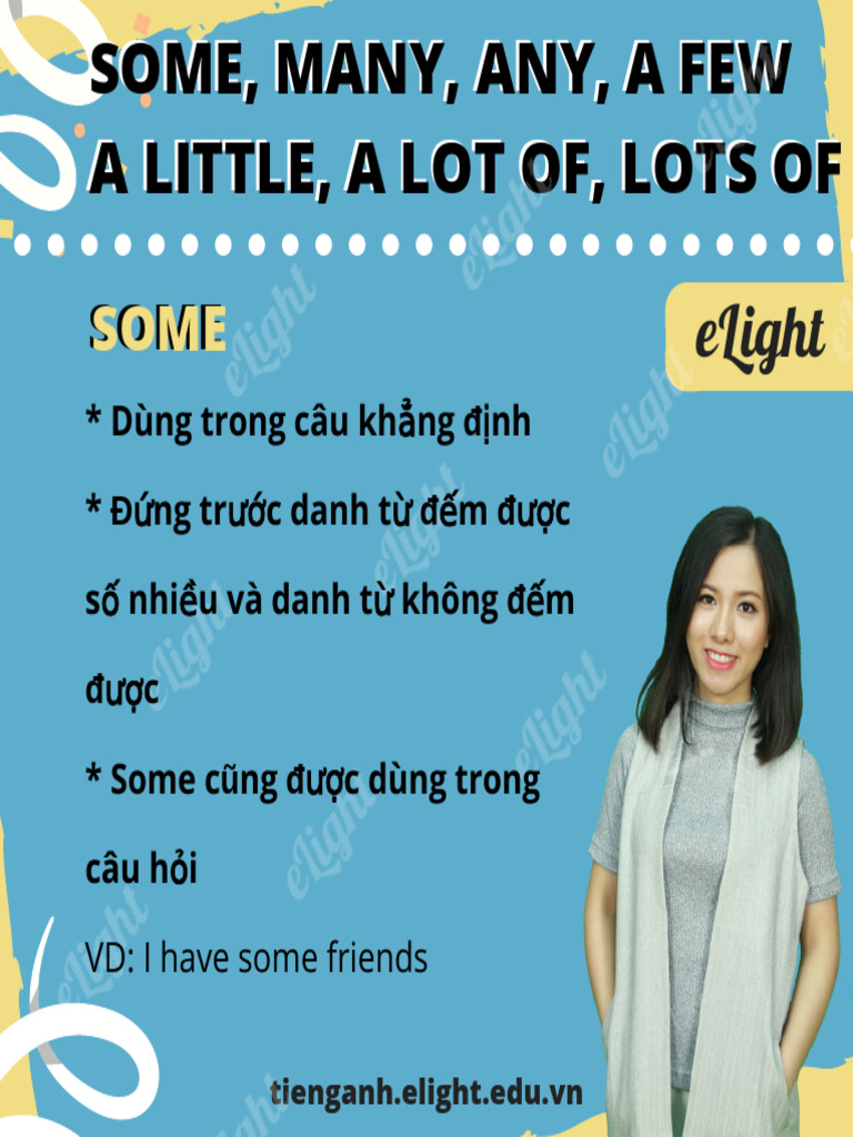 Some, Many, Any, A Few, A Little, A Lot Of, Lots of | PDF