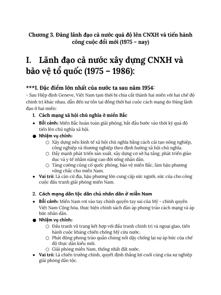 [SS010] LỊCH SỬ ĐẢNG CỘNG SẢN VIỆT NAM - CHƯƠNG 3 | PDF