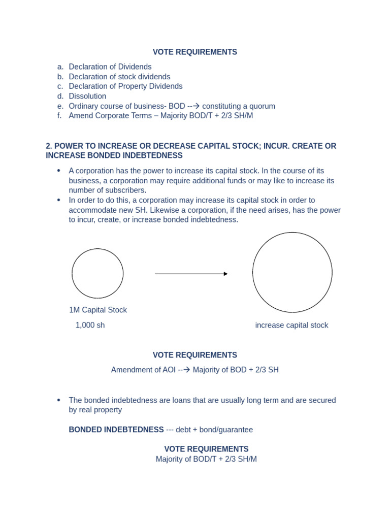 RFBT 2 Specific Powers of A Corporation | PDF | Dividend | Stocks