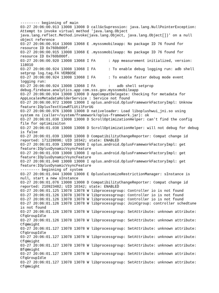 Sss Log 03 27 2025 20 06 00 | PDF | Computing | Software Engineering