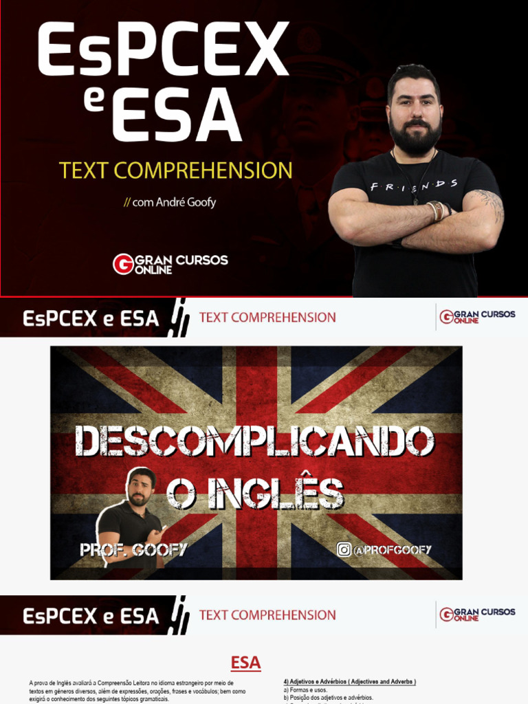 ESA e ESPCEX - TEXT COMPREHENSION | PDF | Mosquito | Zika Fever