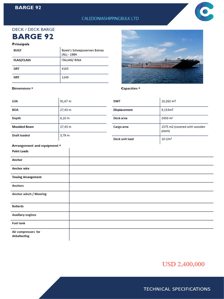 BARGE 92 (2) | PDF
