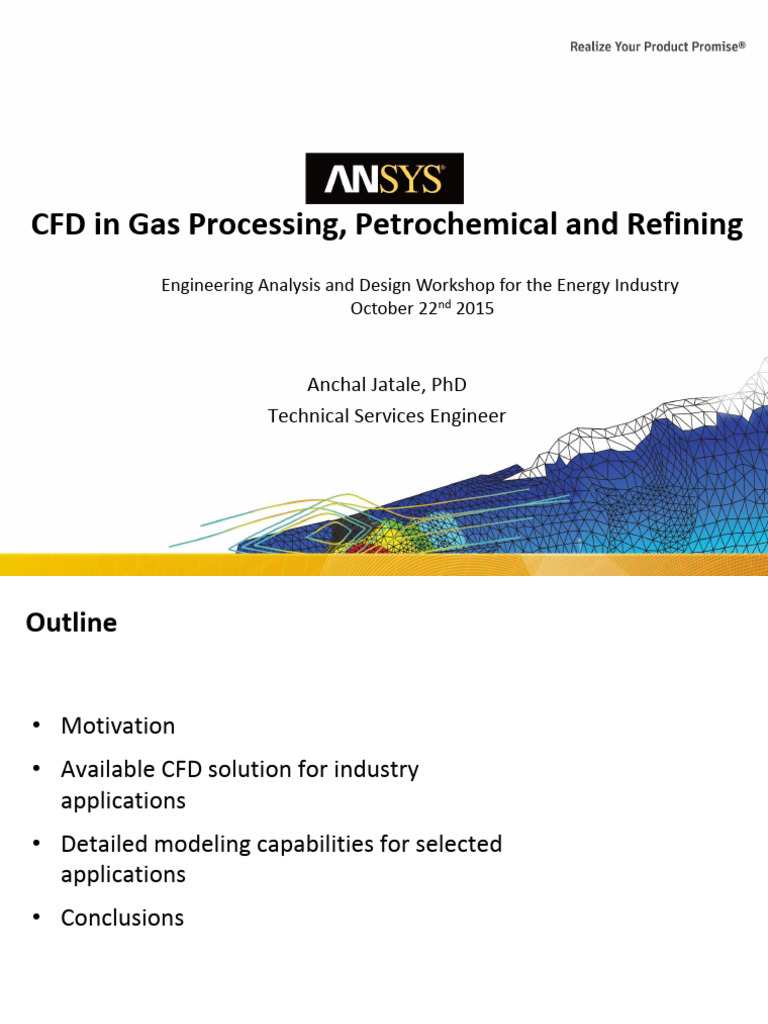 CFD in Gas Processing, Petrochemical and Refineries | PDF | Oil ...