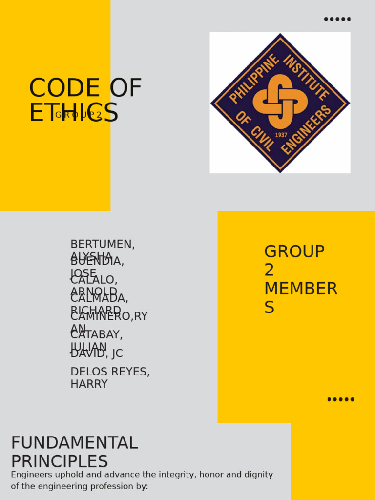 Engineering Code of Ethics Overview | PDF | Employment | Conflict Of Interest