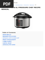 Cook Time Chart The Microwave Pressure Cooker | PDF | Pressure Cooking ...