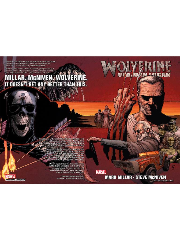 Wolverine - Old Man Logan - Mark Millar Steve McNiven Dexter Vines Mark ...