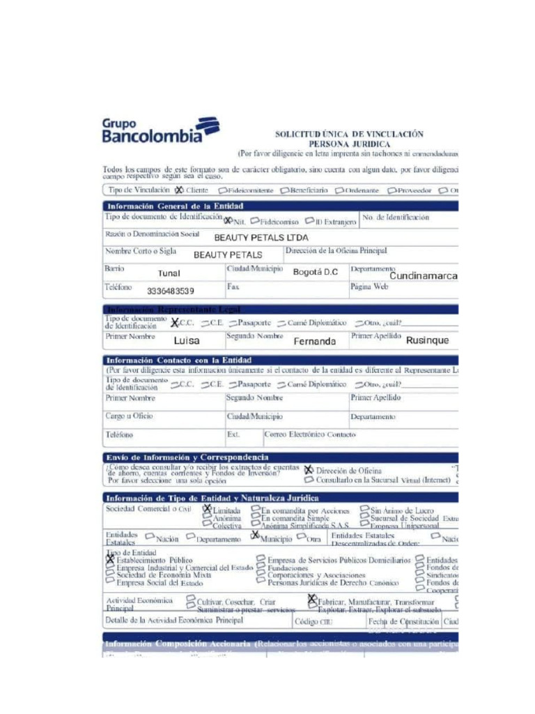 Apertura Cta - Banco | PDF | Cheque | Bancos