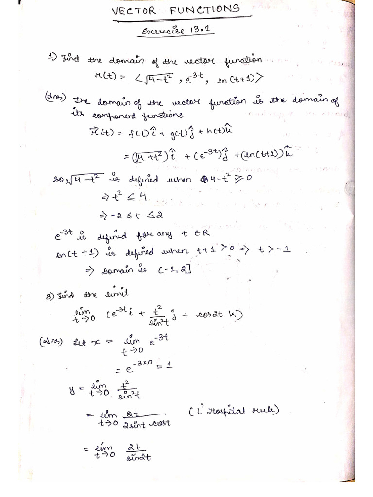 Ch 13 Assignment solutions_Calculus_Notefy | PDF