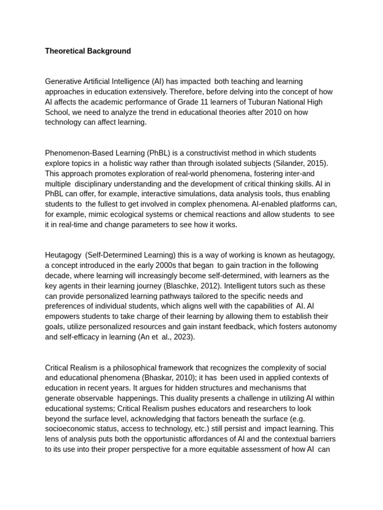 Theoretical-Background | PDF | Artificial Intelligence | Intelligence ...