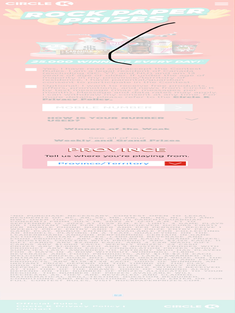 Home - Rock Paper Prizes | PDF