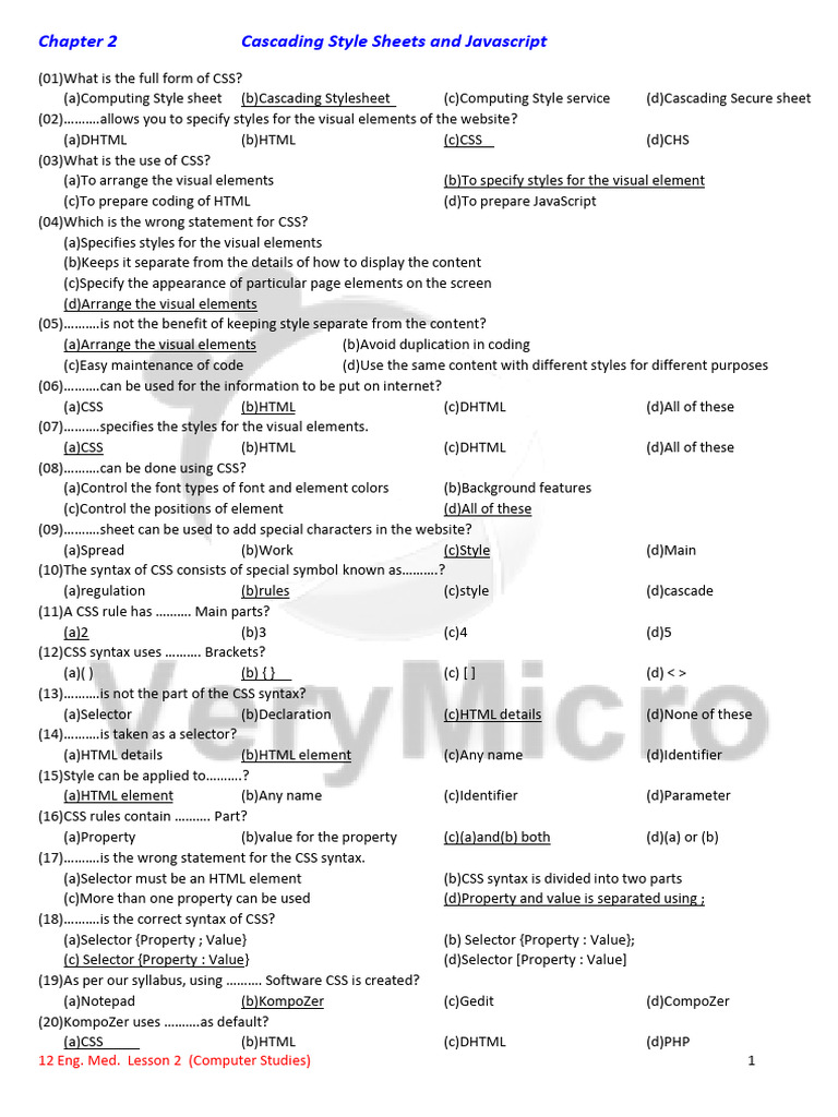 CSS and JavaScript Overview | PDF | Java Script | Dynamic Html