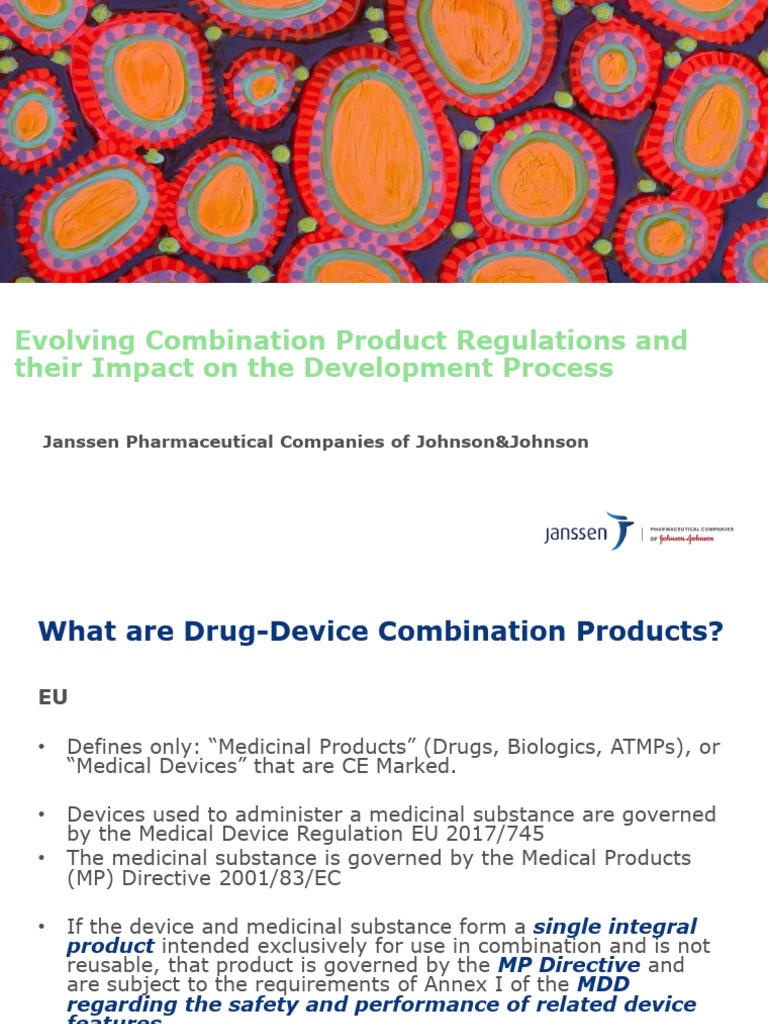 Combination Product Development Guide | PDF | Risk | Quality Management ...