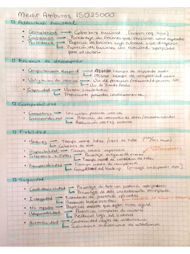 Metricas ISO 25000 | PDF