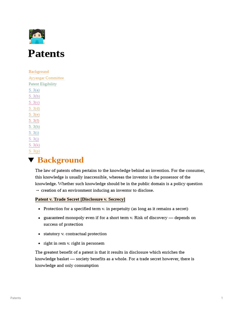 patents | PDF | Patent | Prior Art