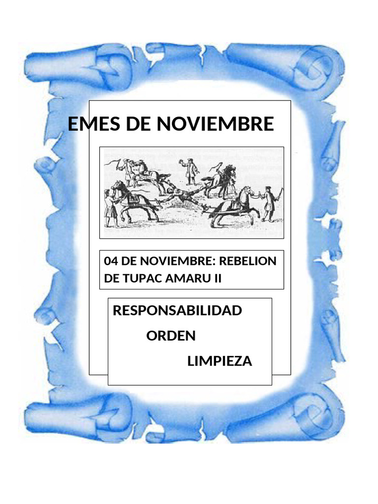 Caratula Noviembre | PDF