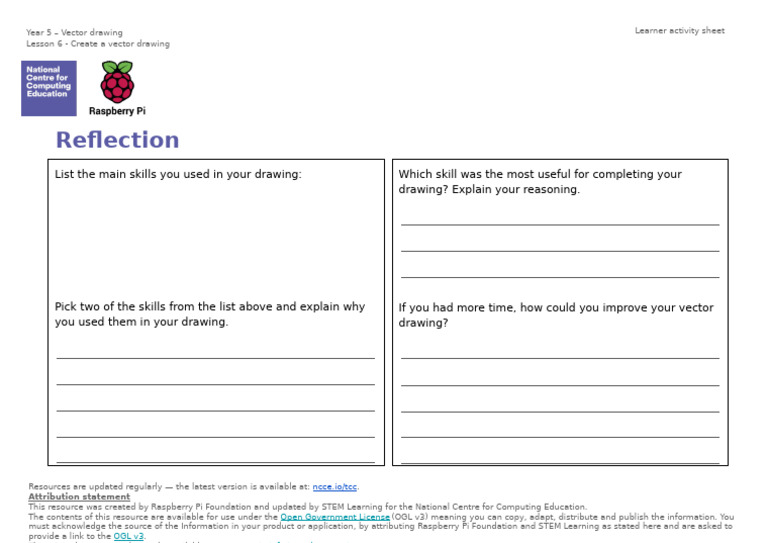 A2 Activity sheet_Reflection | PDF