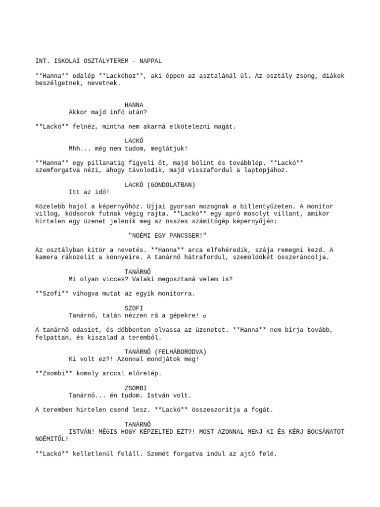 Forgatokonyv Pdf