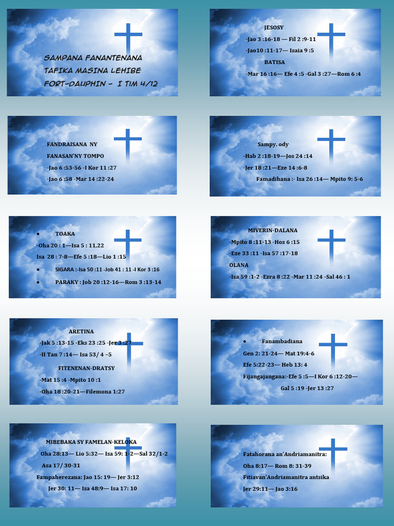 Tenin'Andriamanitra | PDF