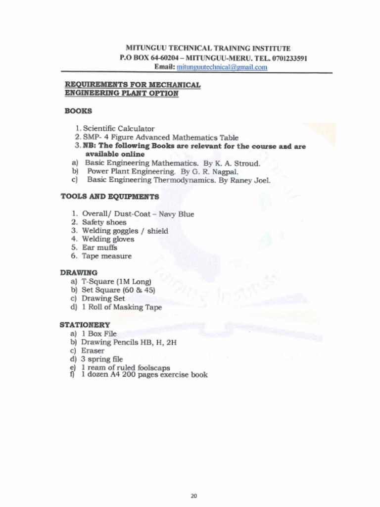 Mechanical A | PDF