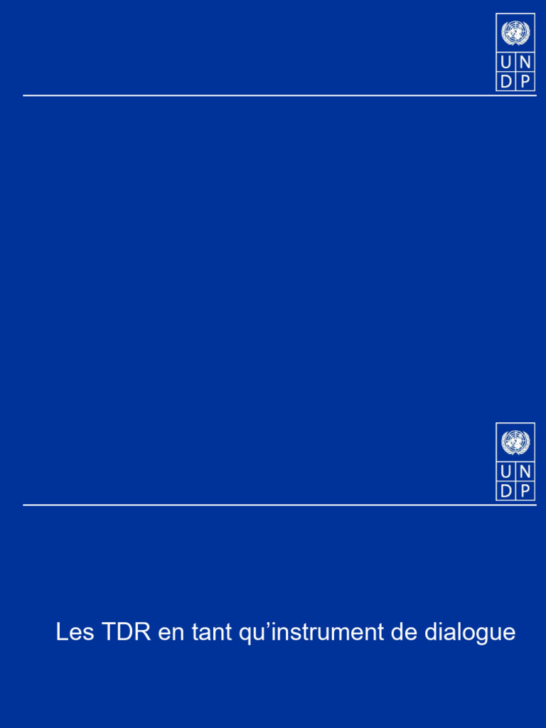 Termes de Référence : Guide et Utilité | PDF