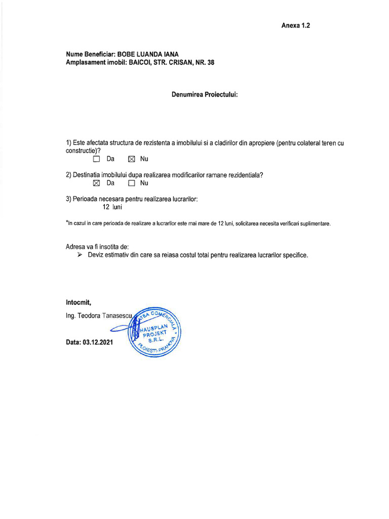 Deviz Si Declaratie | PDF