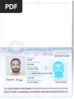Passport Front Page | PDF