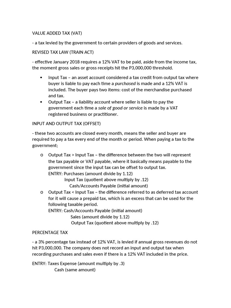 Understanding VAT and Accounting Journals | PDF | Taxes | Value Added Tax
