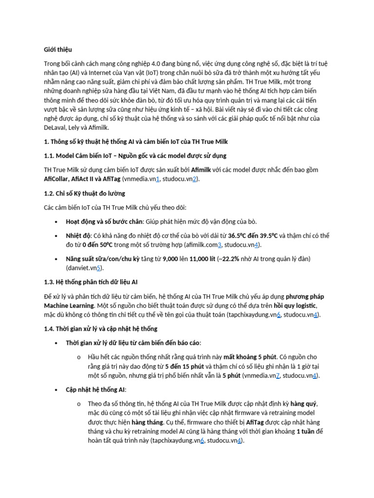 TH True Milk | PDF