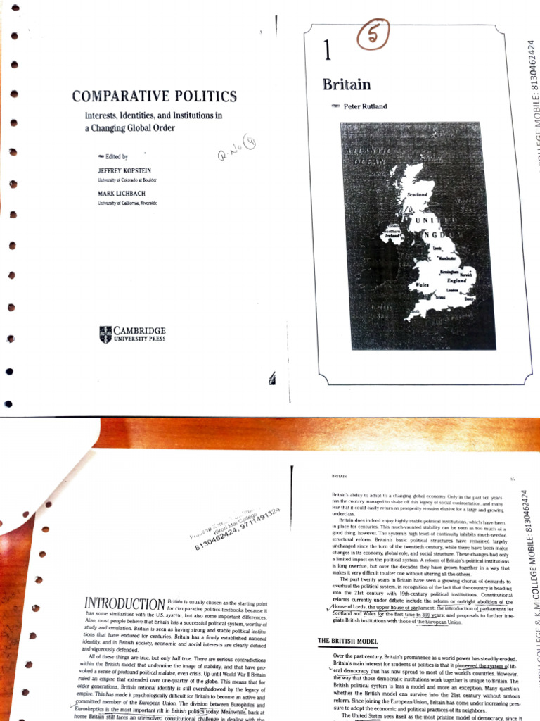 CPS Britain Peter Rutland | PDF | Democracy | Political Ideologies