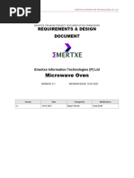 Embedded System Micro Oven v2 | PDF | Embedded System | Microcontroller