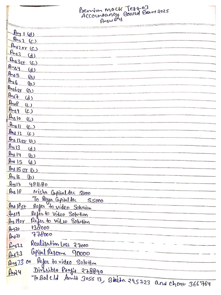 SPCC Mock 3 Sol Accounts 2025 (2) | PDF